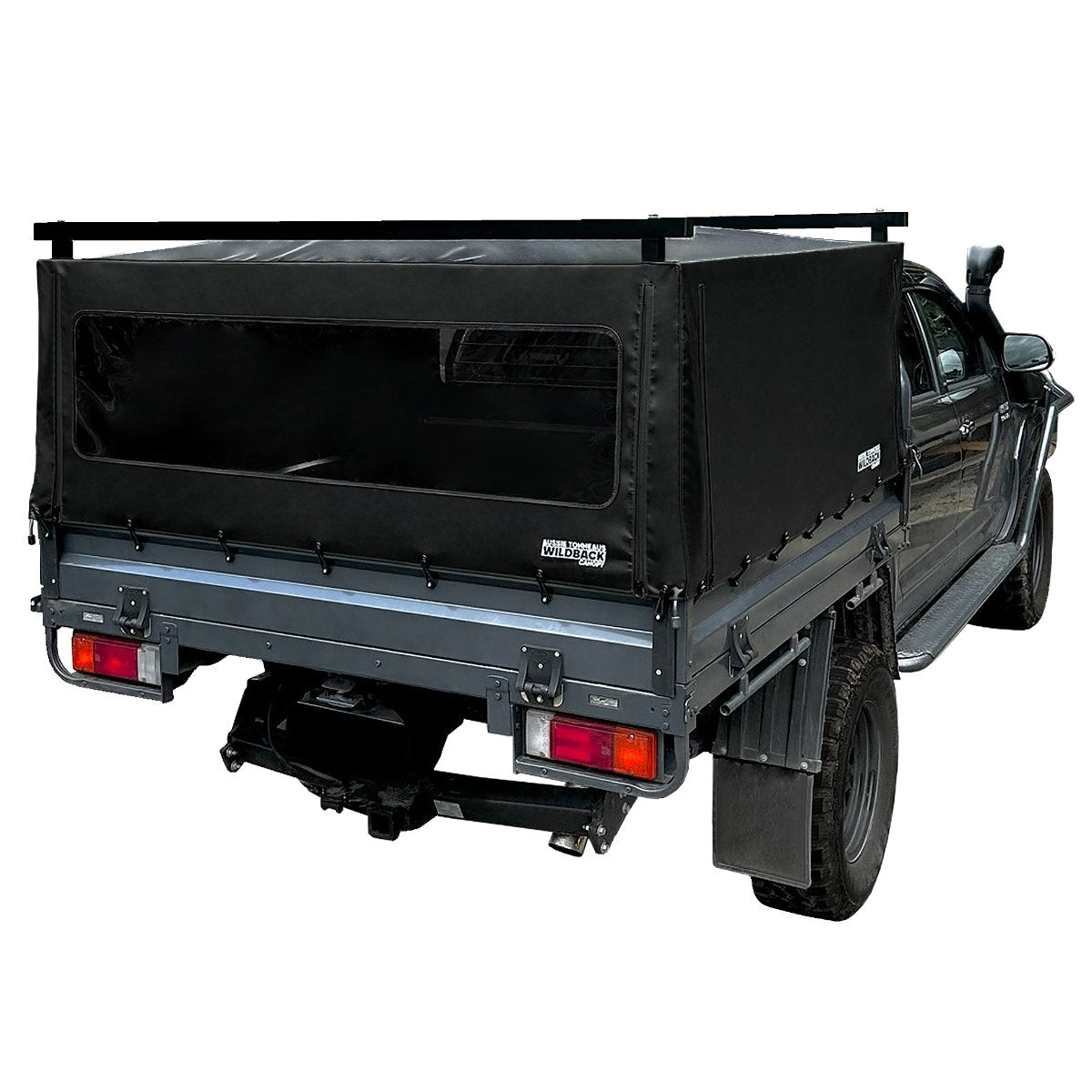 Wildback Soft Tray Canopy To Fit Triple M 2400 x 1712 Tray – Aussie ...