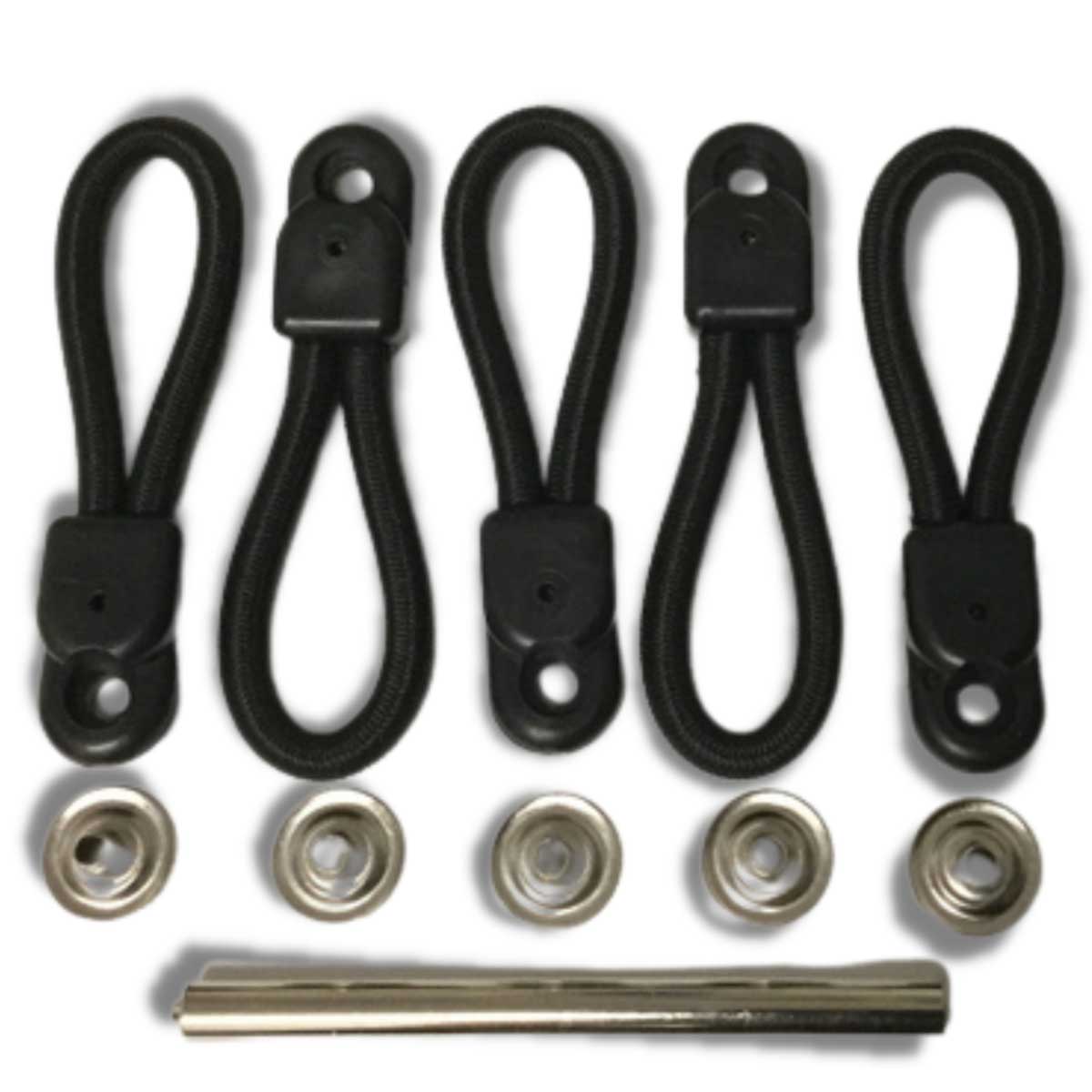 90mm Standard Bunji Replacements (B170) - Pack of 5 Bungee loop Kit ...
