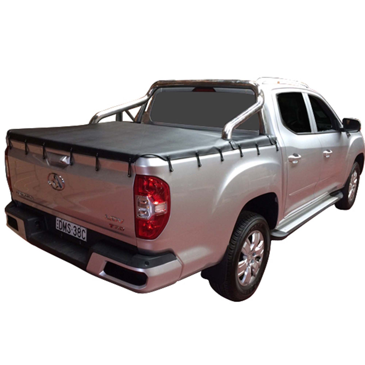 Bunji Loop Tonneau Cover To Fit LDV T60 / T60 Max Dual Cab Fitted With ...