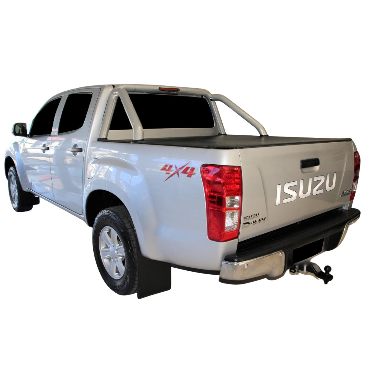 Clip On Tonneau Cover To Fit Isuzu D-Max Dual Cab Fitted With Factory ...