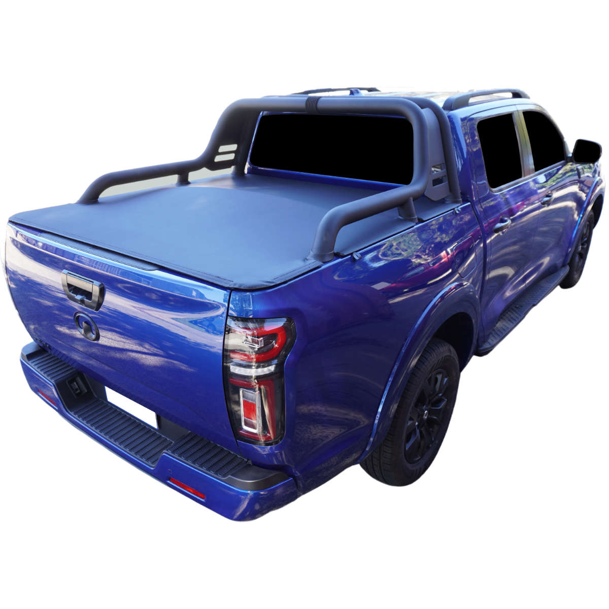 Clip On Tonneau Cover To Fit GWM Cannon Vanta Dual Cab Fitted With Ext ...