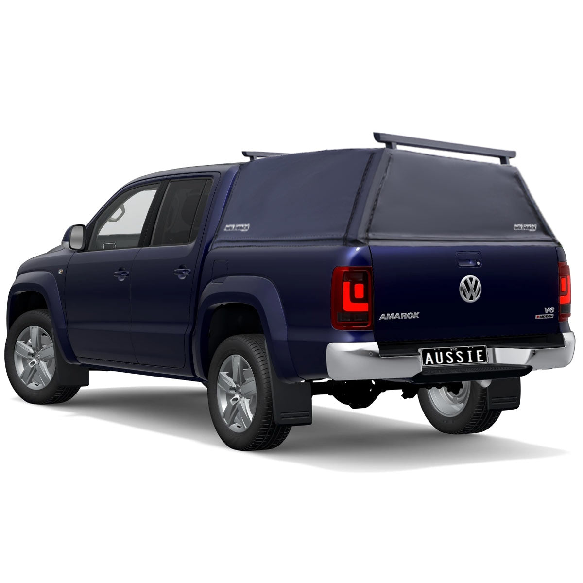 Wildback Soft Ute Canopy With Ladder Racks To Fit Volkswagen Amarok Du ...